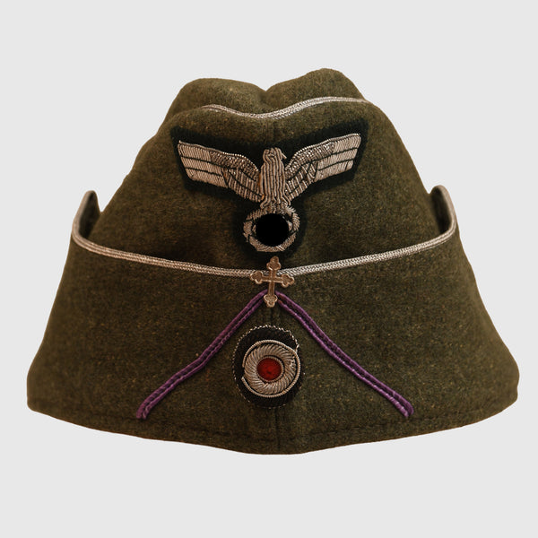 German WWII Army Chaplain’s Overseas Cap – Regimentals Militaria Museum