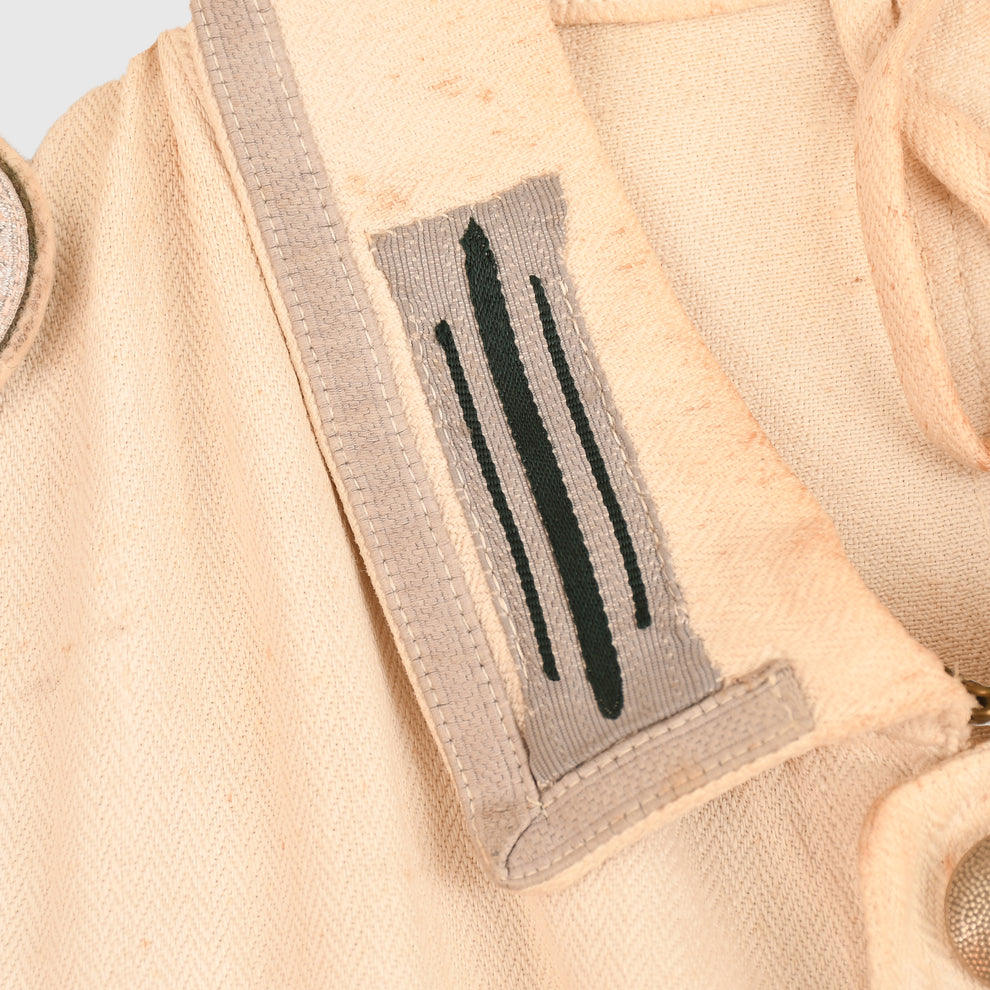GERMAN WWII ARMY DER SPEISS WHITE SUMMER TUNIC – Regimentals Militaria ...