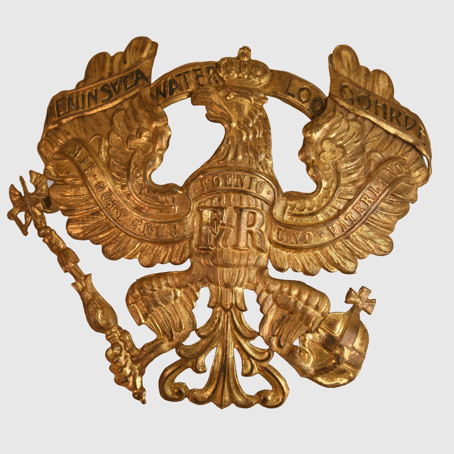 German WWI Prussian/Hanoverian 10th & 46th Artillery Regiment Helmet P ...