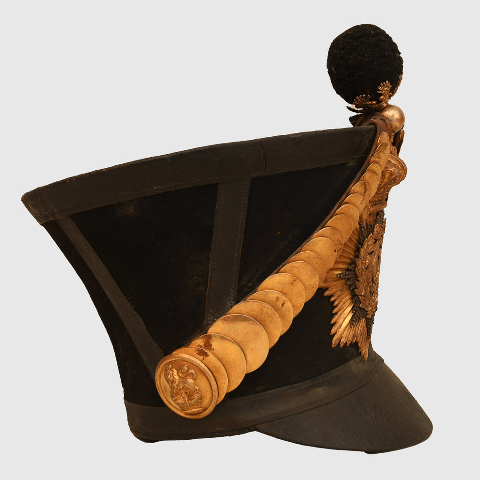 English Bell Top Shako – 11th Foot – Regimentals Militaria Museum