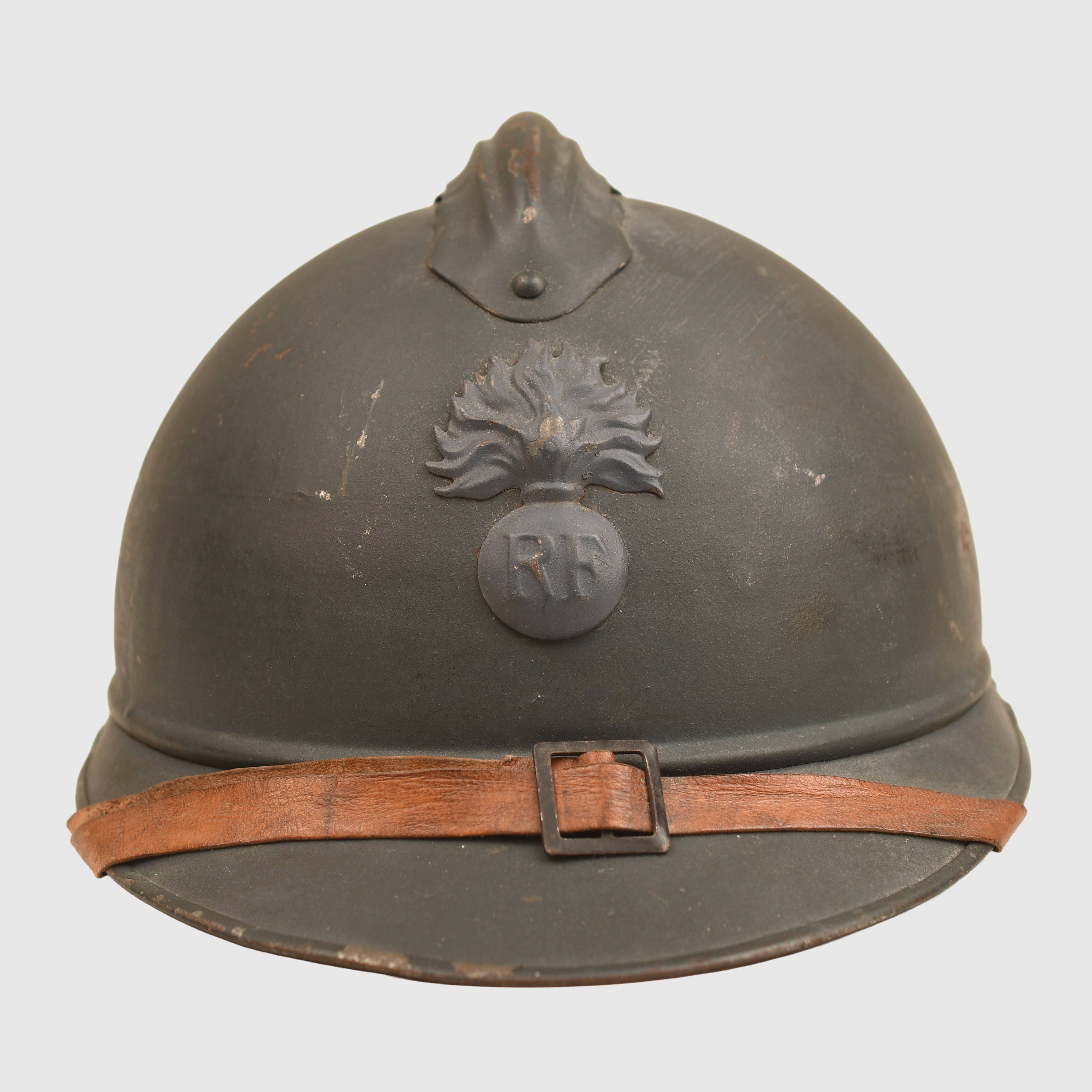 FRENCH WWI ADRIAN INFANTRY HELMET – Regimentals Militaria Museum