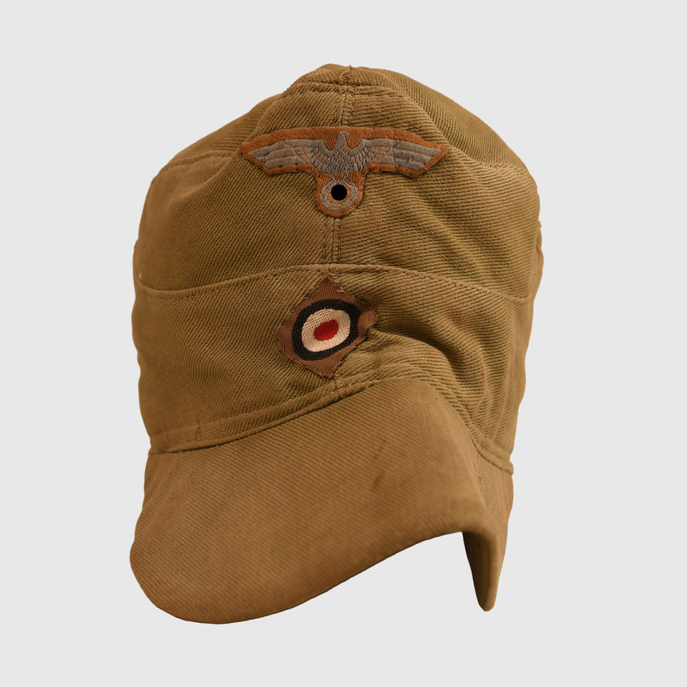GERMAN WWII ARMY TROPICAL VISORED FIELD CAP – Regimentals Militaria Museum