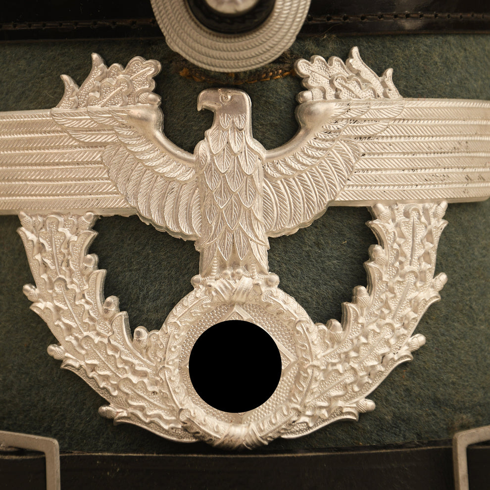 German WWII Ordnungspolizei Shako – Regimentals Militaria Museum