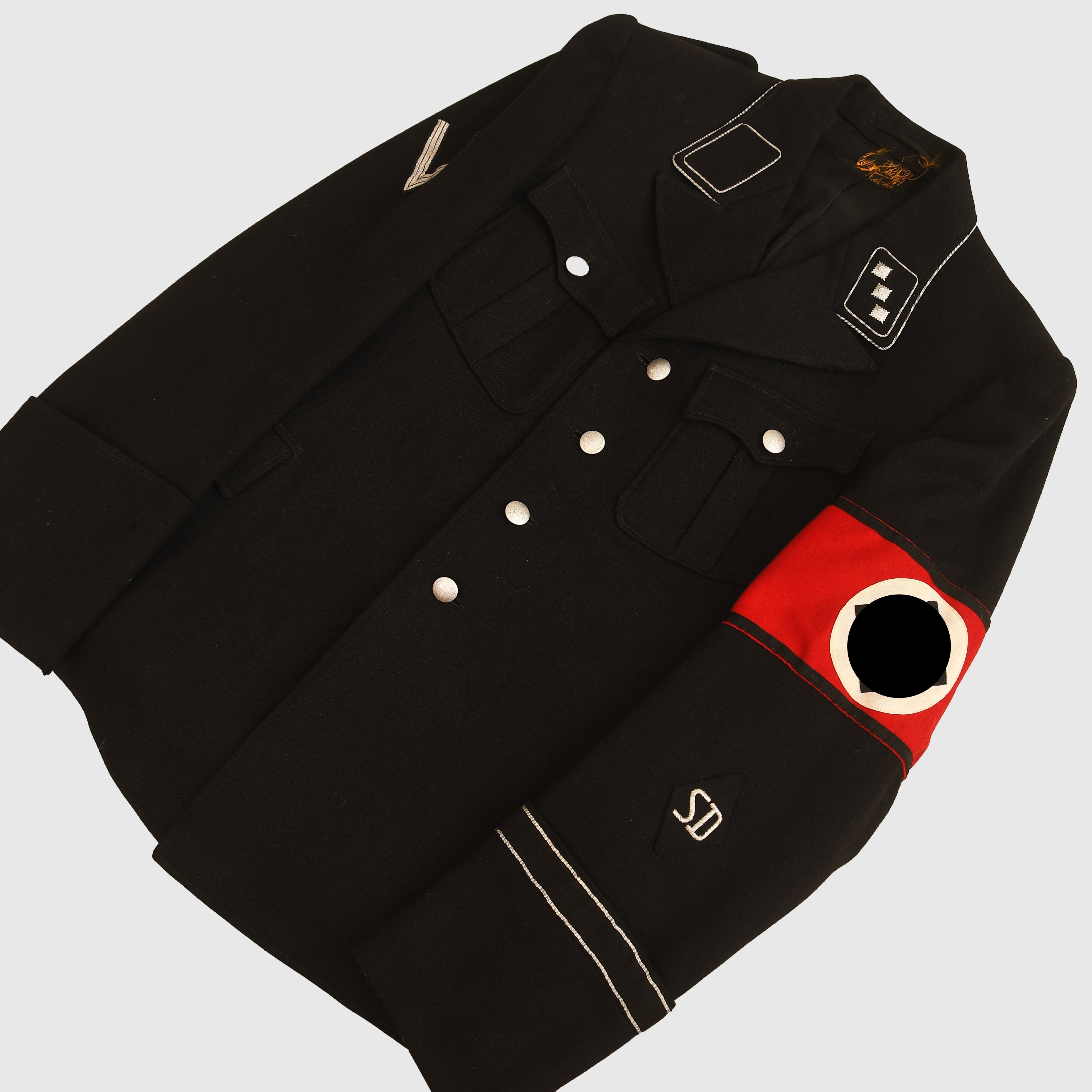 German WWII Allgemeine SS SD Untersturmführer’s Tunic – Regimentals ...