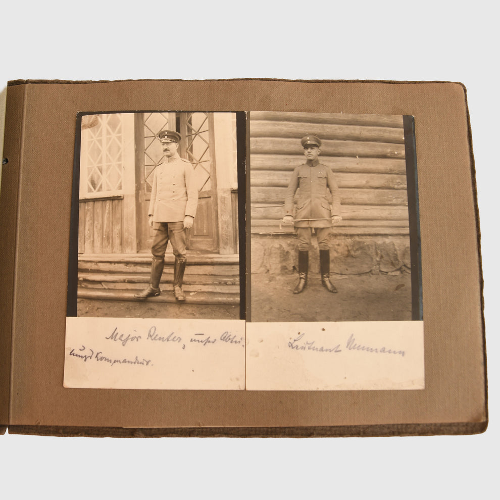 German WWI Photograph Album and Paperwork – Regimentals Militaria Museum