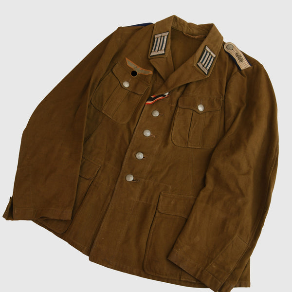 GERMAN WWII AFRIKAKORPS ARMY MEDICAL OFFICERS TUNIC – Regimentals ...