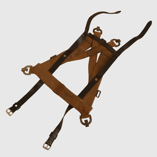 GERMAN WWII WEBBING AND LEATHER A FRAME – Regimentals Militaria Museum