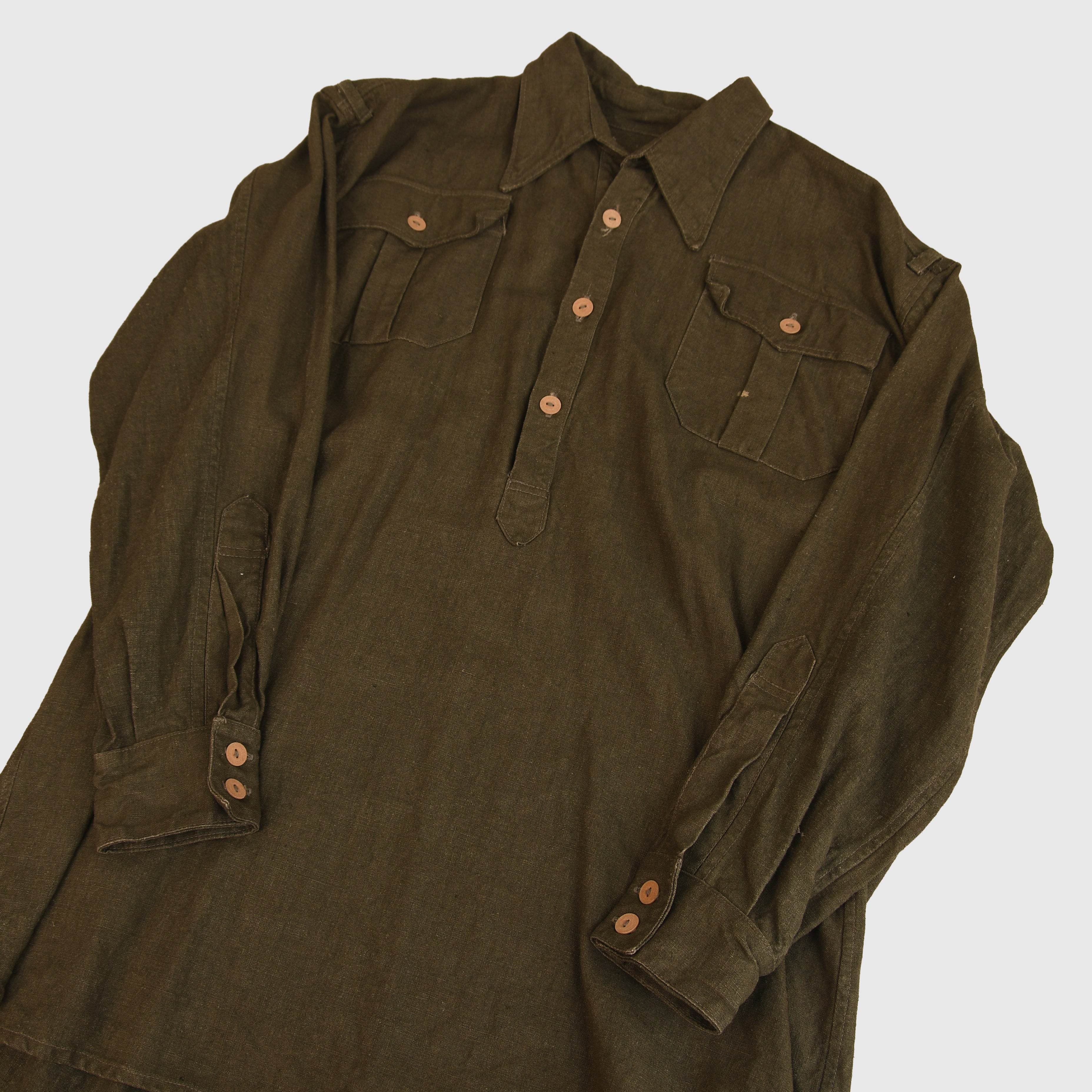 GERMAN WWII ARMY ENLISTED RANKS HEAVYWEIGHT COMBAT SHIRT – Regimentals ...
