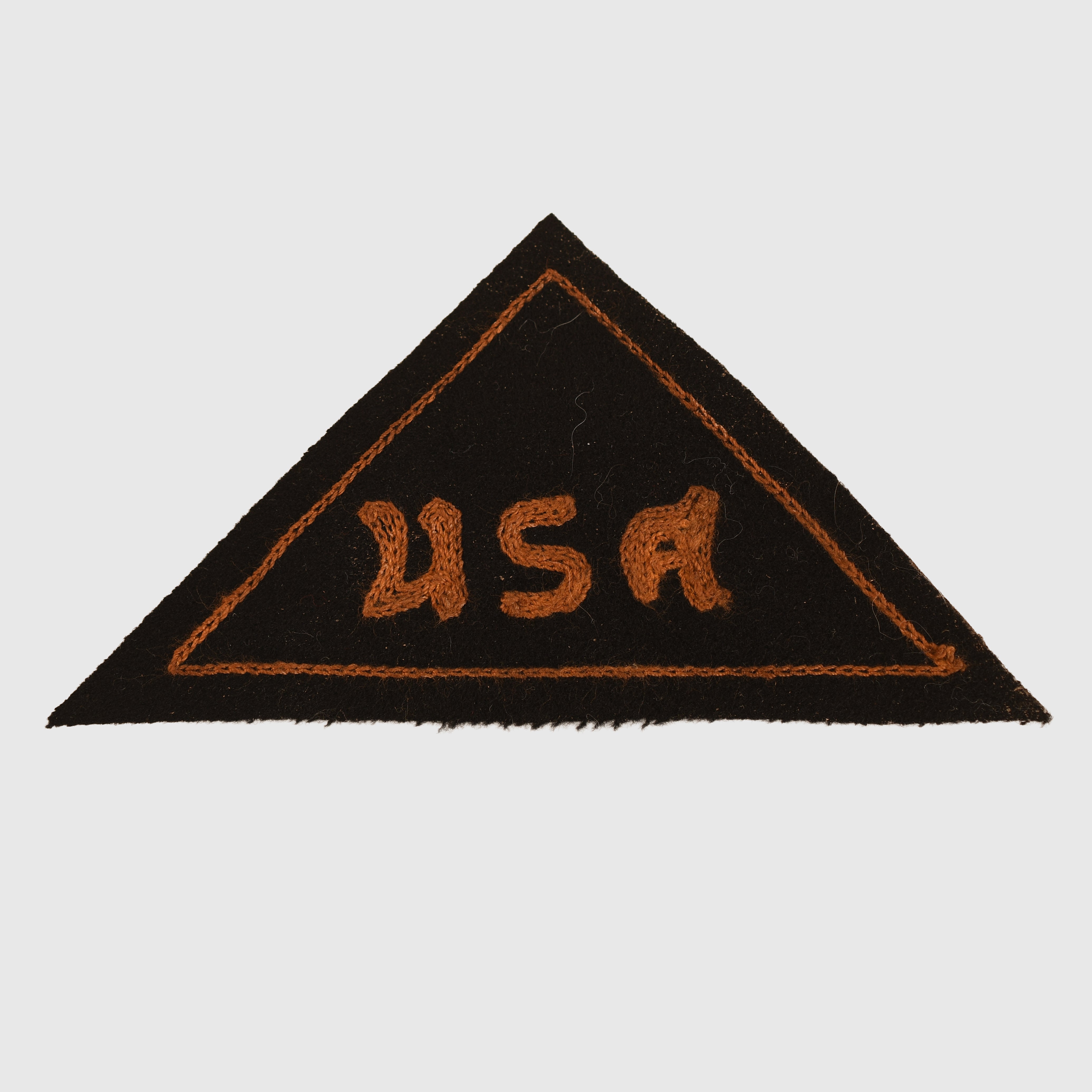 German WWII Hitler Youth U.S.A. Arm Triangle – Regimentals Militaria Museum