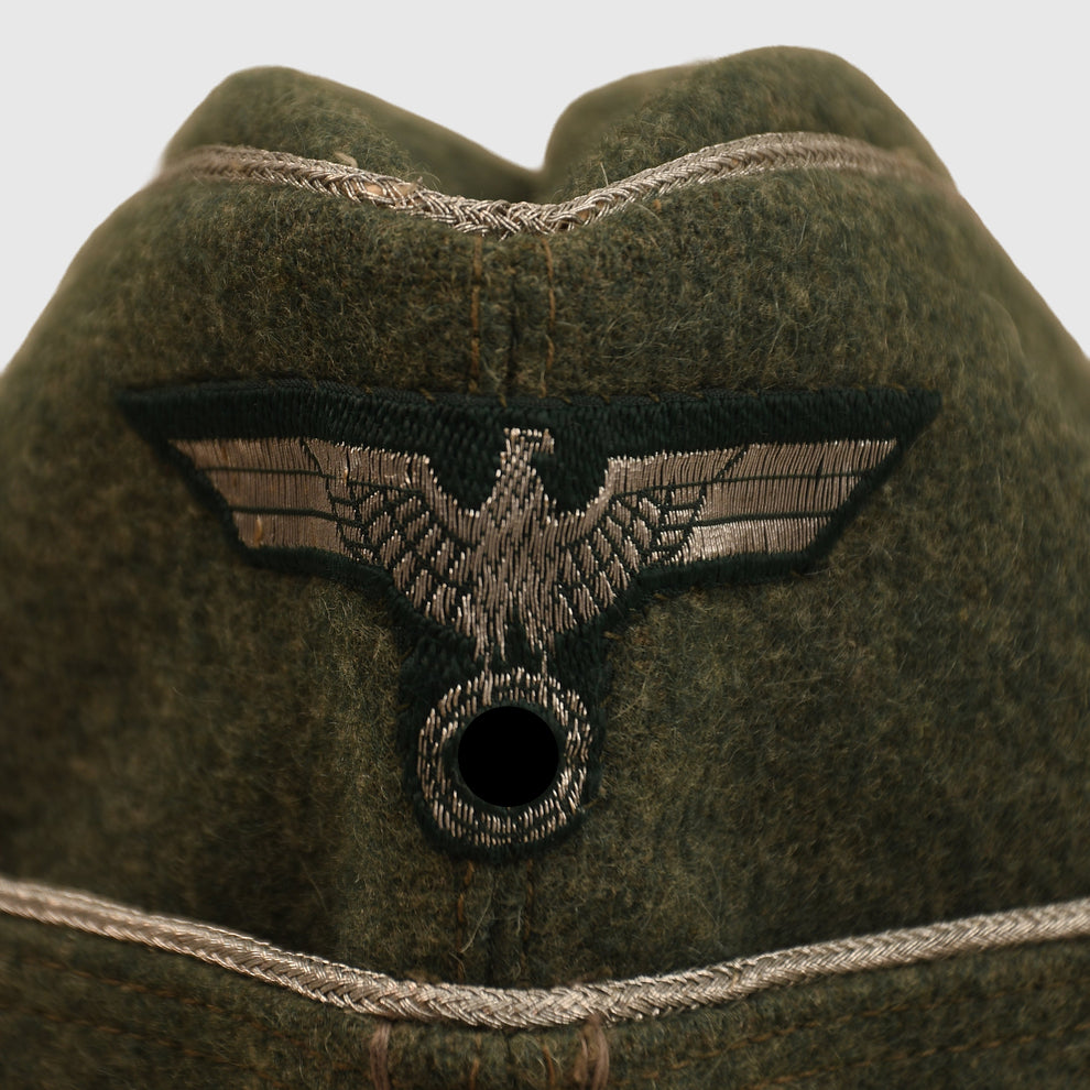 GERMAN WWII ARMY PANZER OFFICERS OVERSEAS CAP – Regimentals Militaria ...