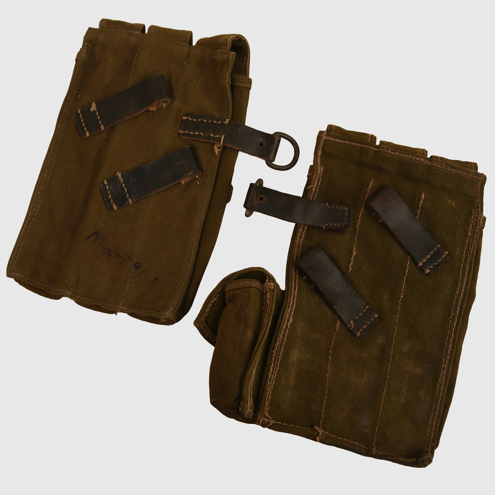 German WWII MP40 Magazine Pouches – Regimentals Militaria Museum