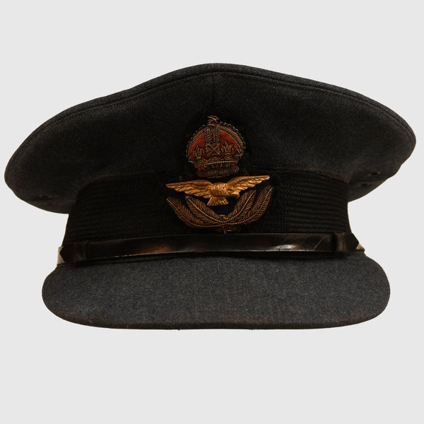 BRITISH WWII RAF OFFICERS CAP – Regimentals Militaria Museum