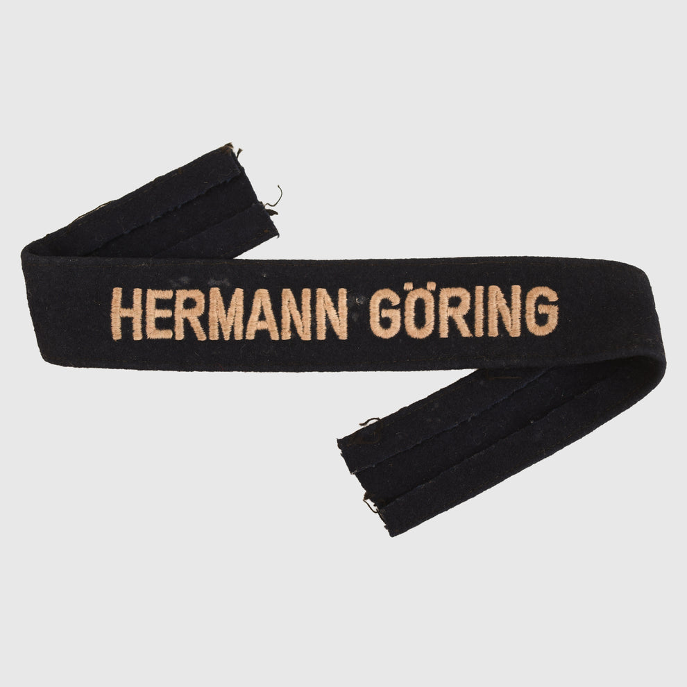 GERMAN WWII HERMAN GORING CUFF TITLE – Regimentals Militaria Museum