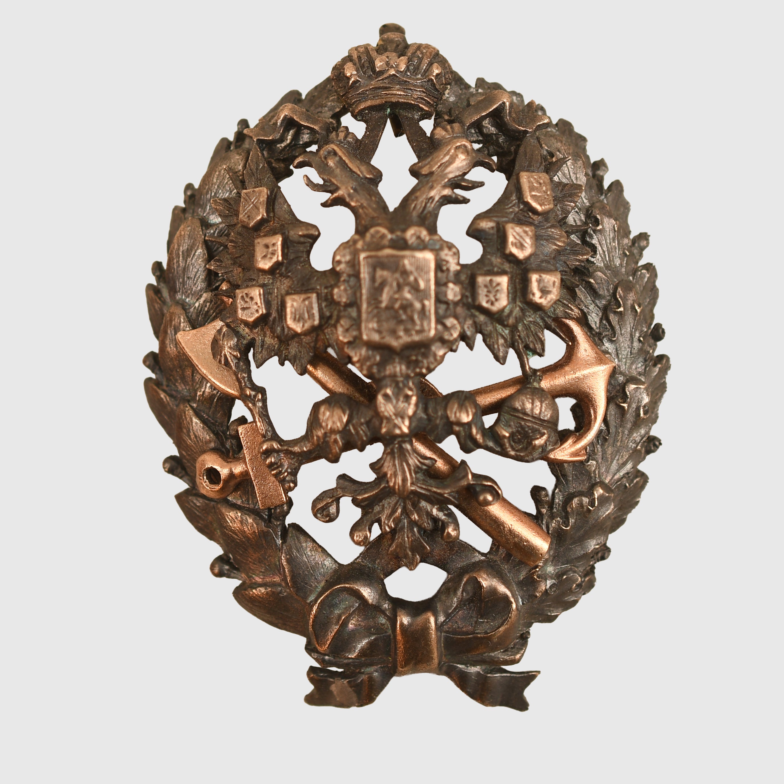 Russian WWI Army Engineer Graduate School Badge – Regimentals Militaria ...