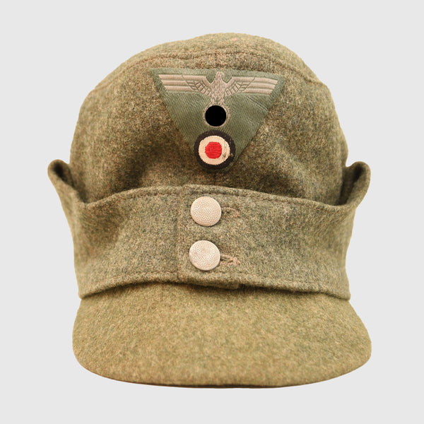 German WWII 23rd Panzer Division Soldier’s Bergmütze – Regimentals ...