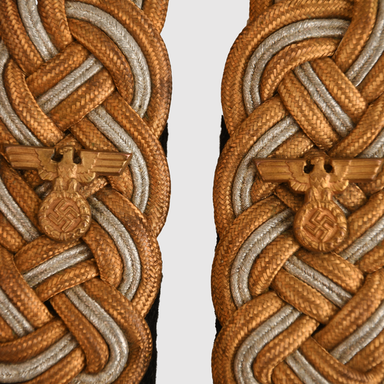 German WWII Diplomatic Official Uniform Shoulder Straps – Regimentals ...
