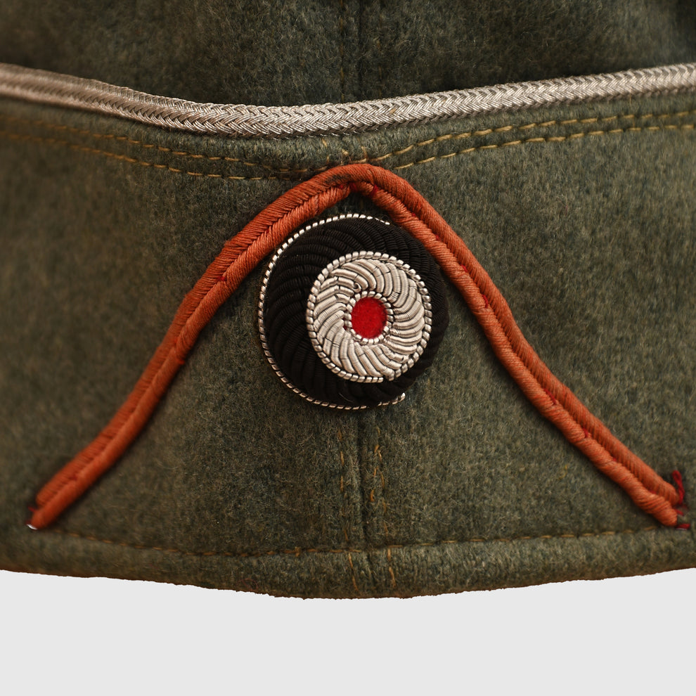 German WWII Panzer Officer’s Overseas Cap – Regimentals Militaria Museum