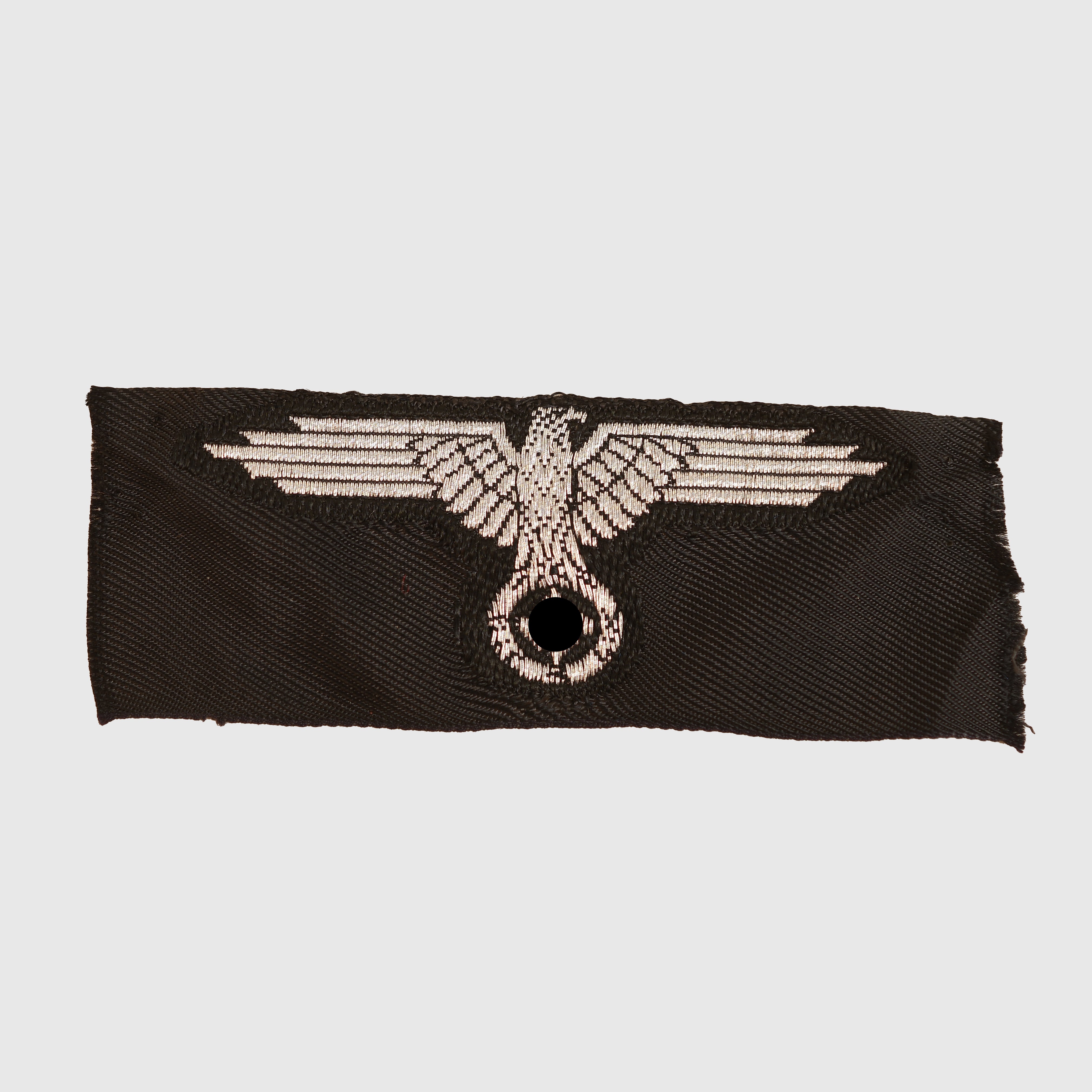 German WWII Waffen-SS Officer’s BeVo Woven Overseas Cap Eagle ...